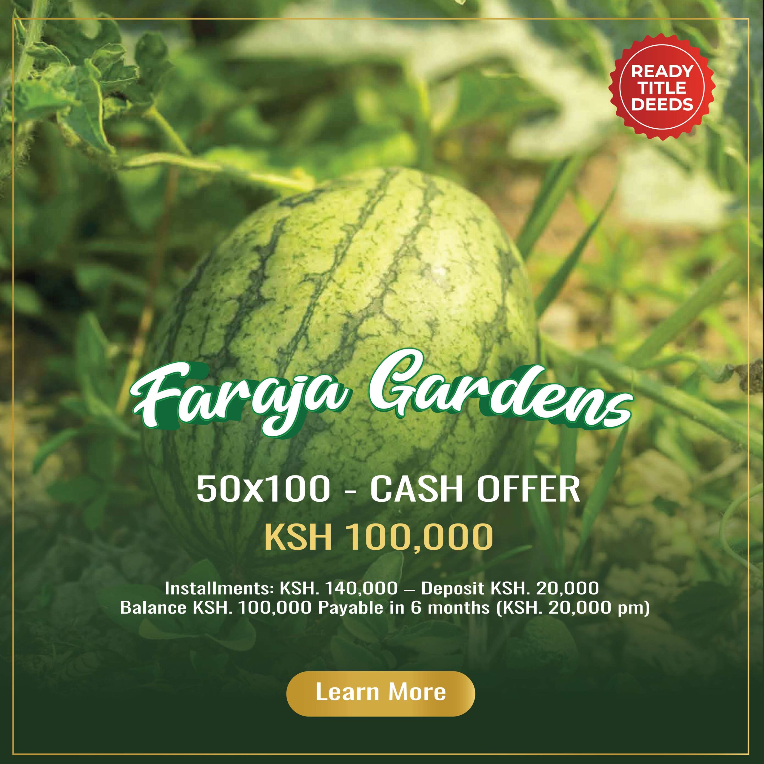 MILIKI LAND LEO – INVEST TODAY SECURE TOMORROW