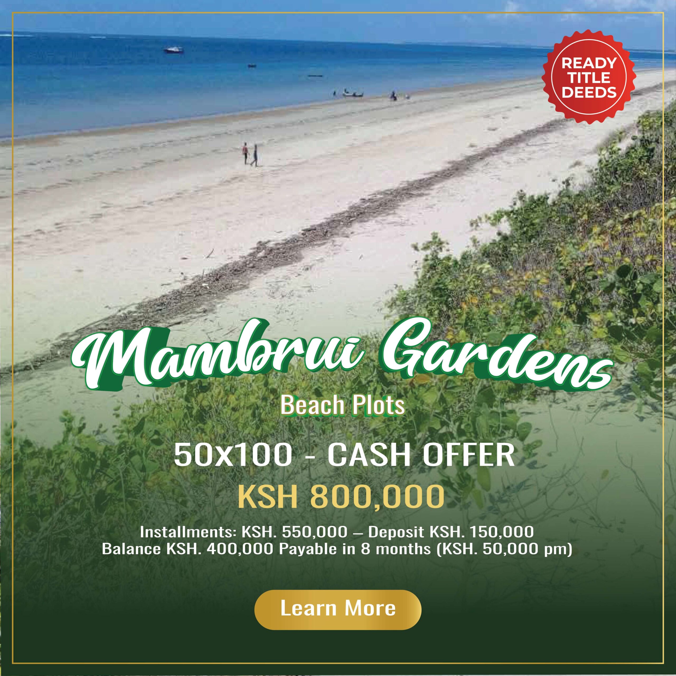 MILIKI LAND LEO – INVEST TODAY SECURE TOMORROW